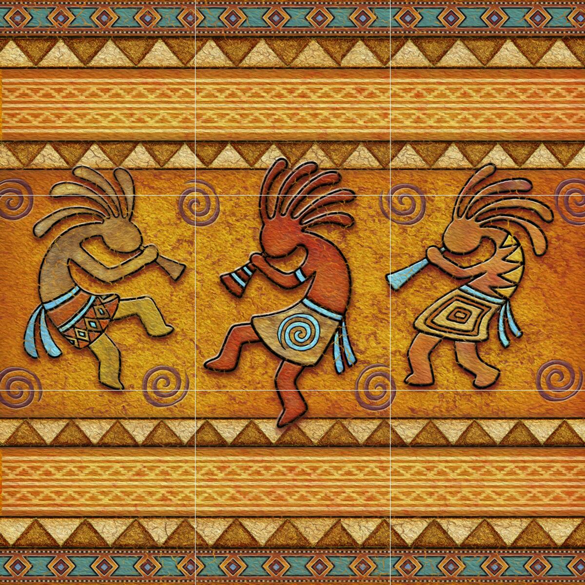 Ceramic Backsplash Tile Mural Abstract Kitchen/Bathroom/Shower - 3 ...