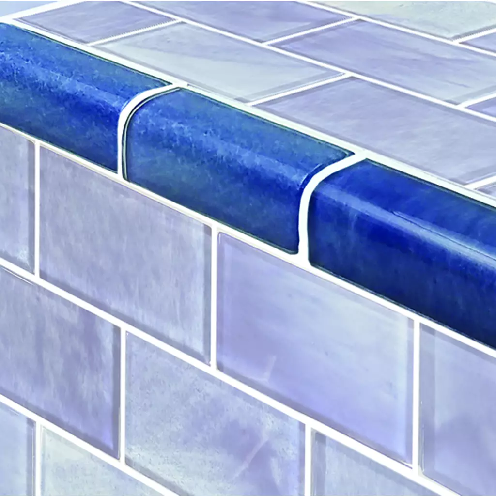 SS-Trim Stratus Blue, TRIM-GS84896B1, Swimming Pool Glass Tile Blends